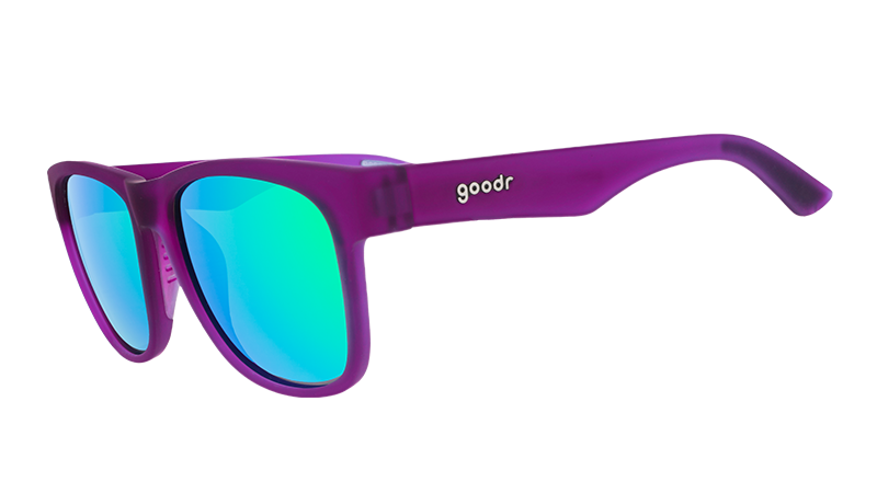 Purple & Green Sunglasses| Colossal Squid Confessions | goodr — goodr ...