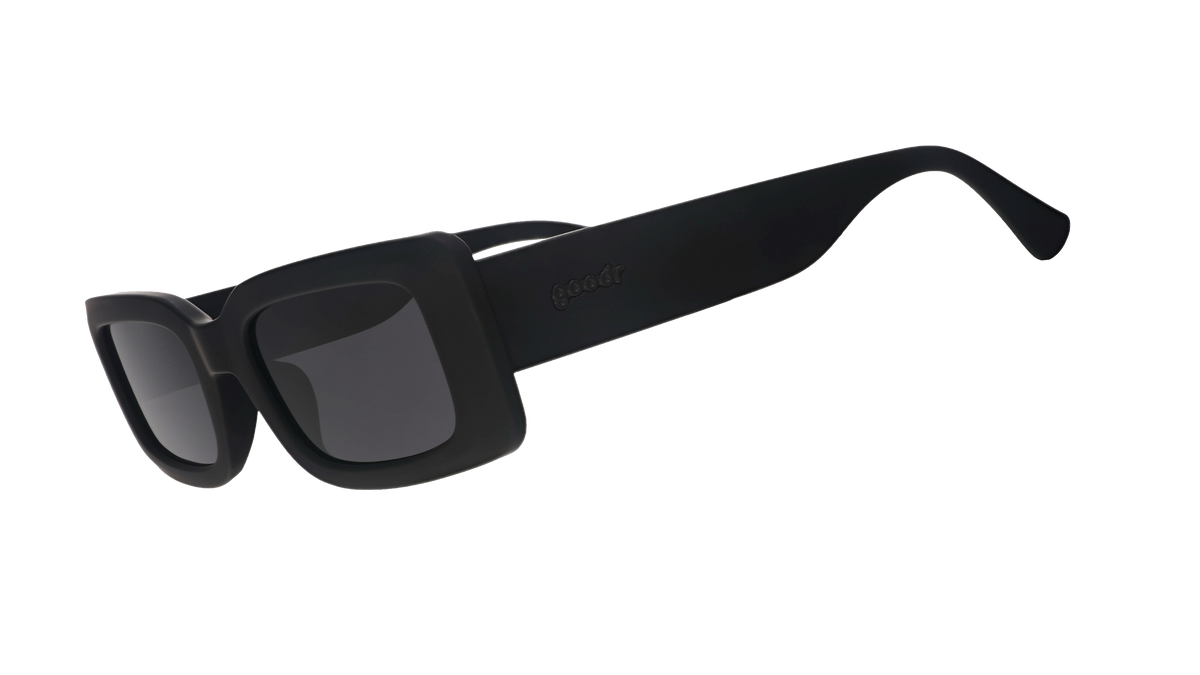 Black Rectangle Sunglasses | Lost All Sense of Time | goodr — goodr ...