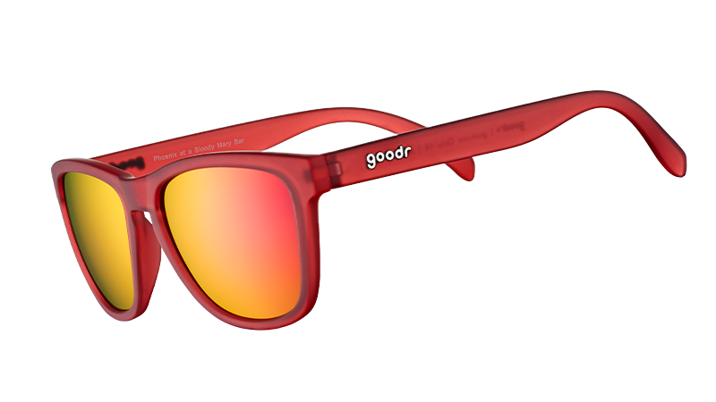 Red Rose Sunglasses | Phoenix At A Bloody Mary Bar | goodr — goodr ...