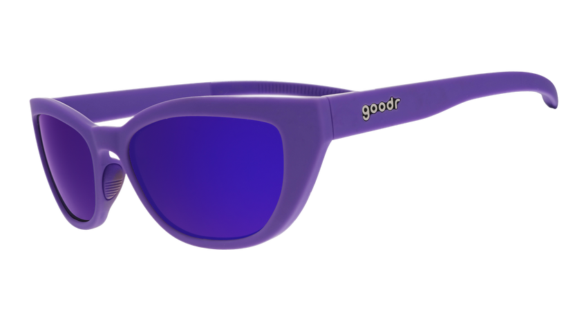 Purple Cat-Eye Sunglasses | Panther's Power Hour | goodr — goodr sunglasses