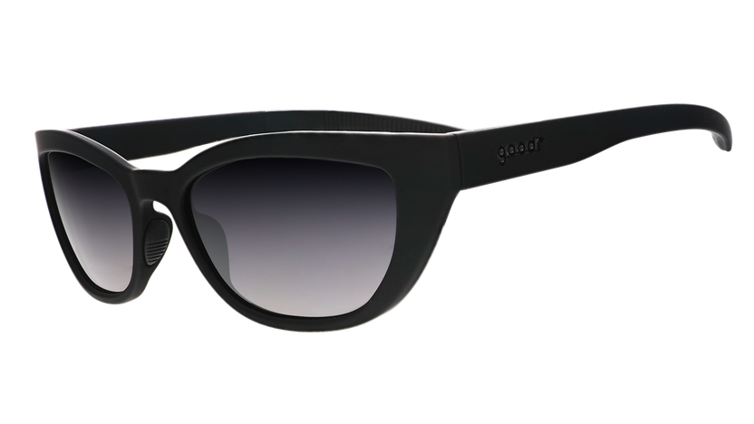 Black Cat-Eye Sunglasses | Stealth Mode Supreme | goodr — goodr sunglasses