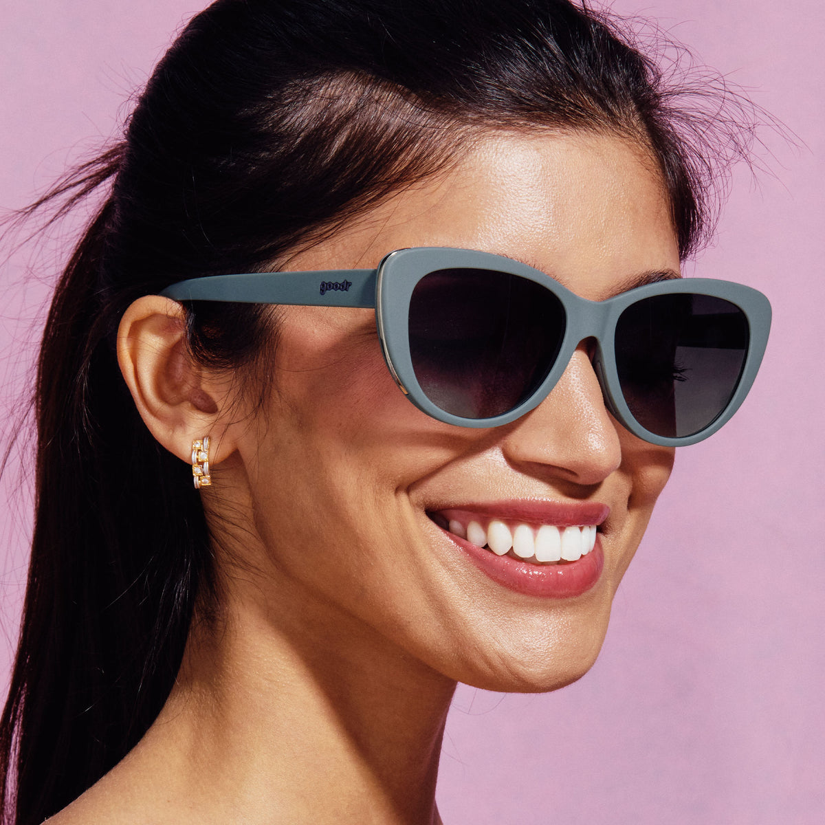 Dark Gray Sunglasses | Not Gray, Diet Black | goodr — goodr sunglasses