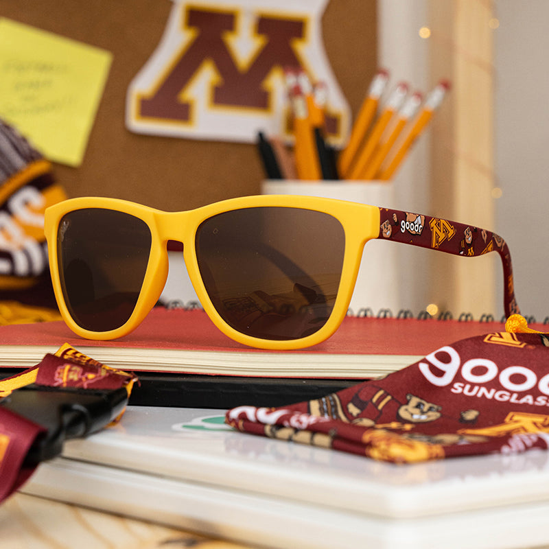 SKI-U-MAH® Sunnies - University of Minnesta football goodr sunglasses