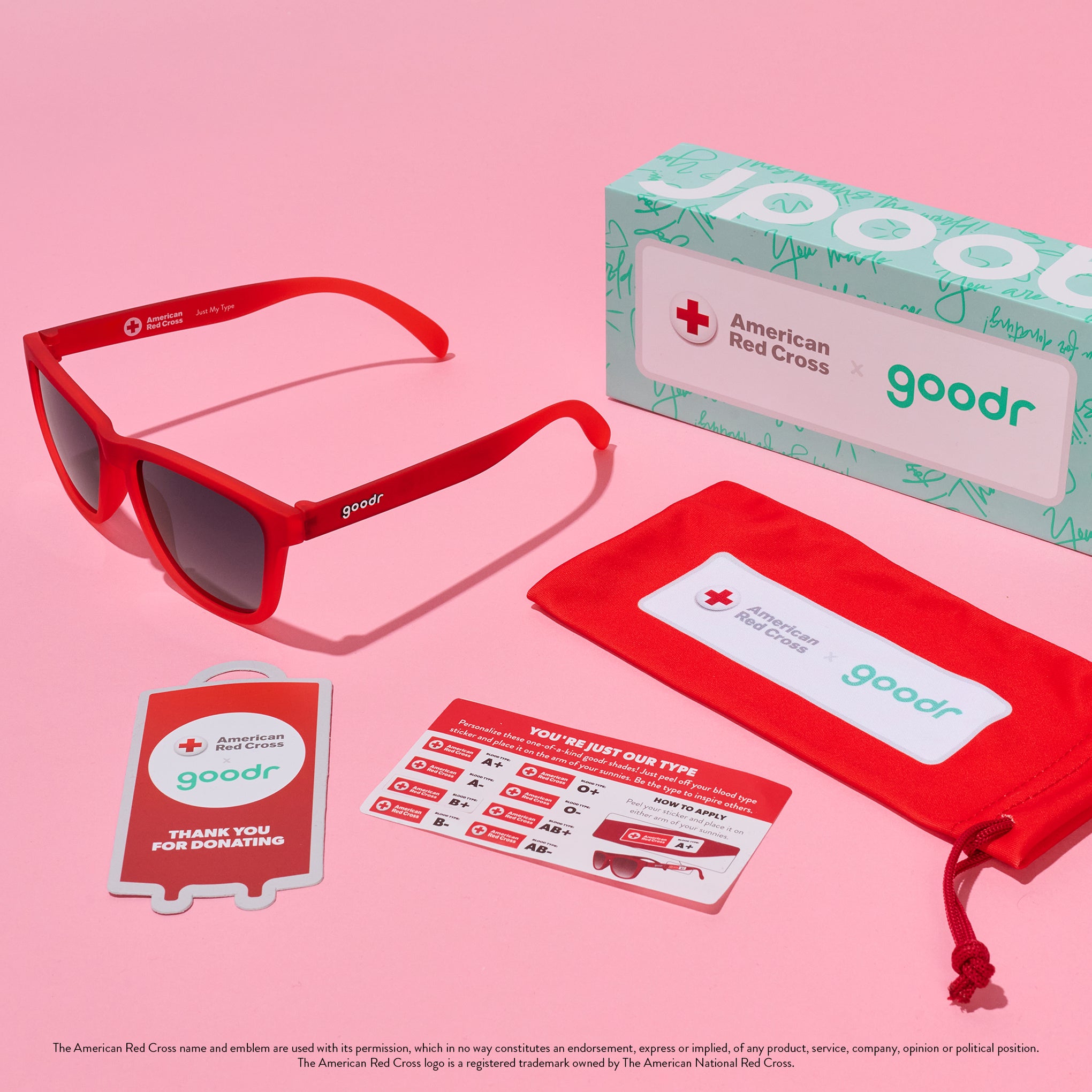 Red Cross Storytelling — goodr sunglasses